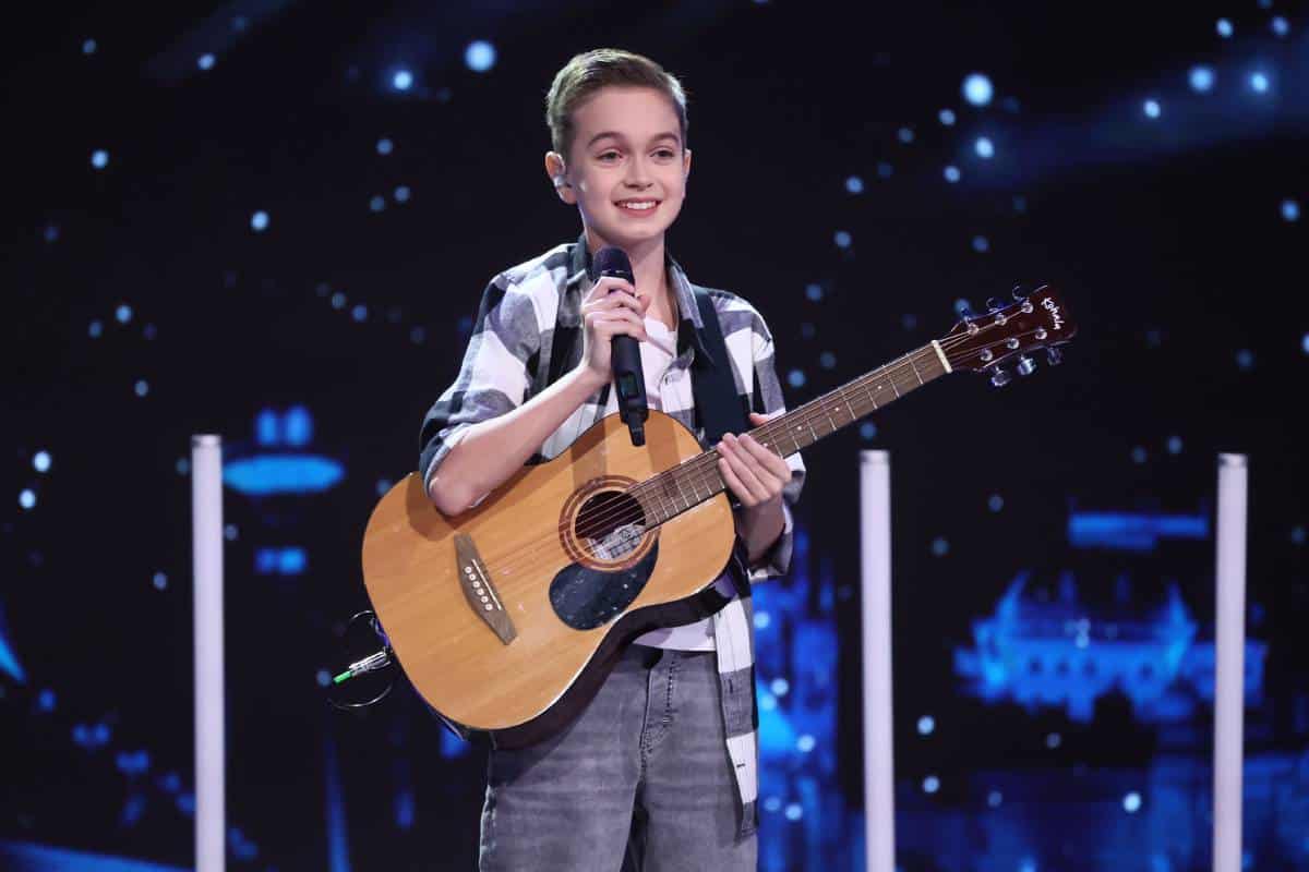 Matěj Plšek předvedl ve finále Talentu skvělé pěvecké vystoupení! Ty ...